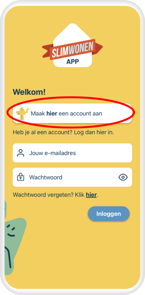 Hoe kom ik aan een (nieuwe) activatiecode? - SlimWonen App